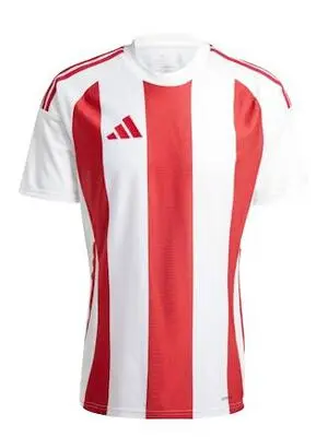 Adidas Striped 24 Jersey - White Team Power Red 2
