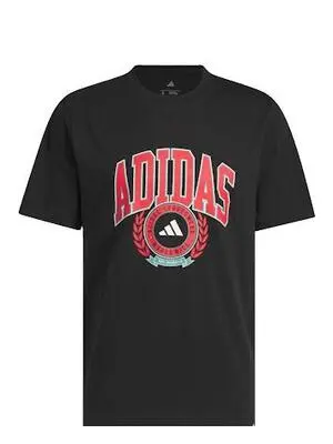 Adidas Varsity Crest Graphic T-shirt - Black