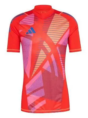 Adidas Tiro 24 Pro Short Sleeve Goalkeeper Jersey - Red