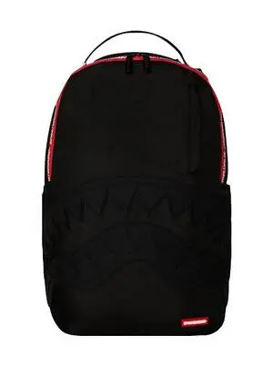 SPRAYGROUND Printed Zipper Shark Dlxr Backpack - Black