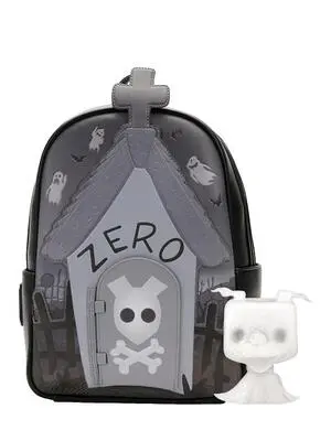 LOUNGEFLY The Nightmare Before Christmas Backpack And Funko Pop! Bundle - Multicolor