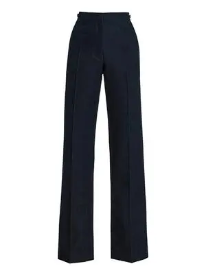 DARKPARK Grace Chambray Straight-Leg Pants