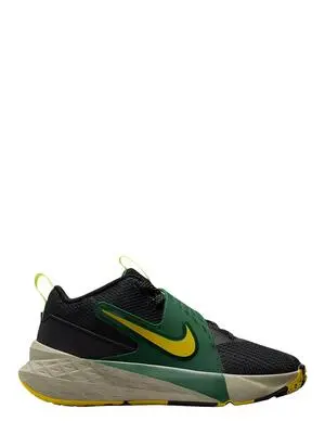 Nike Team Hustle D12 Gs Athletic Shoes - Black