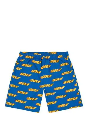 GOLF WANG Inferno Logo Water Shorts - Blue