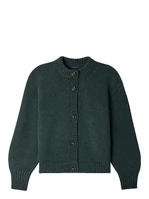 Soeur Leonard Wool Cardigan - Vert Foret