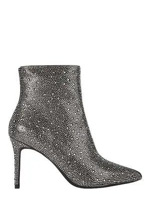 Carvela Lovebird Embellished Ankle Boots - Gunmetal