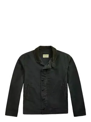 Ralph Lauren Corduroy-collar Jacket - Black