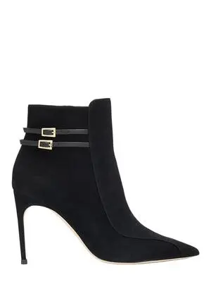 MALONE SOULIERS Giordana Buckle Booties - Black