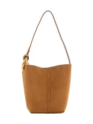 JW Anderson The Jwa Small Corner Bag - Caramel