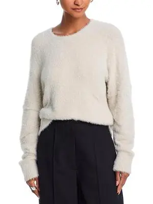 Helmut Lang Apex Eyelash Oversized Sweater - Ivory