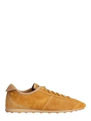 Jacquemus Corduroy Tennis Sneakers - Beige