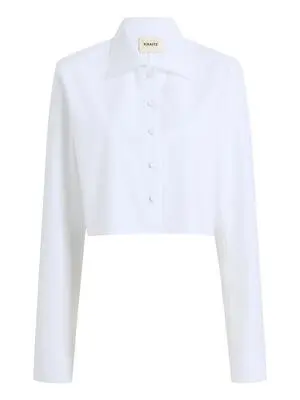Khaite Jasen Button-up Shirt - Chalk