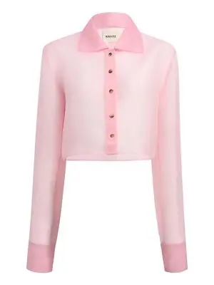 Khaite Jasen Button-up Shirt - Petal