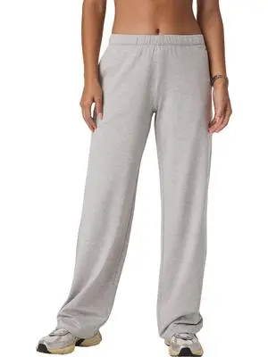 Vuori Modern Straight Leg Pant - Pale Grey Heather