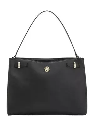BOSS Logo-plaque Tote Bag - Black