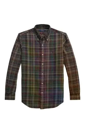 Polo Ralph Lauren Flannel Plaid-pattern Shirt - Red
