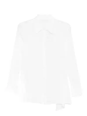 Yohji Yamamoto Flared Button-fastening Shirt - White