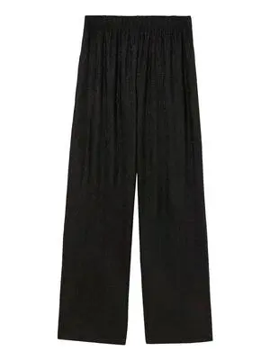 B+AB Pleated-details Trousers - Black