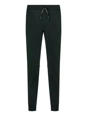 Armani Exchange Zip-pocket Drawstring Track Pants - Black