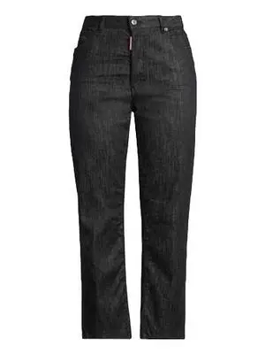 Dsquared2 Tapered Jeans With Logo - Black