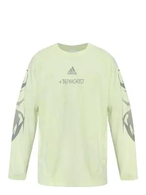 Adidas Logo Long-sleeved T-shirt - Green