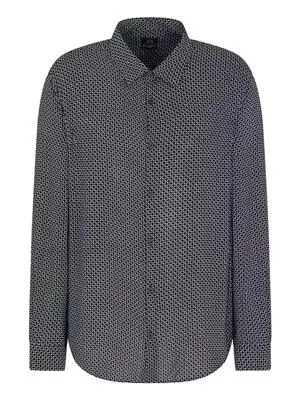 ARMANI EXCHANGE Geometric-pattern Shirt