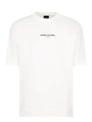 Armani Exchange Logo-print T-shirt - White