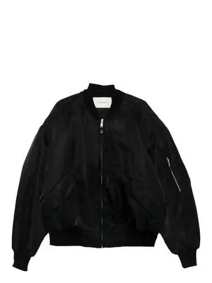 ENTIRE STUDIOS Zip-fastening Bomber Jacket - Black