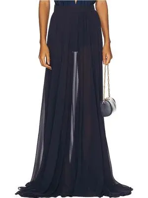 MARIANDREE GAITAN Ivy Maxi Skirt - Blue