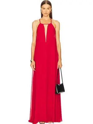 MICHAEL COSTELLO X Syrie Gown - Red