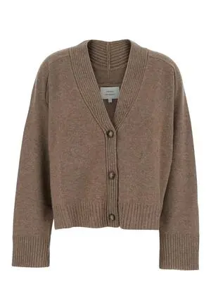 LOULOU DE SAISON Loulou De Saison Kaia Cashmere Cardigan