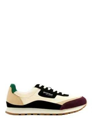 Good News Panelled Lace-up Sneakers - Neutrals