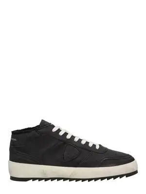 Philippe Model Lace-up Sneakers - Black