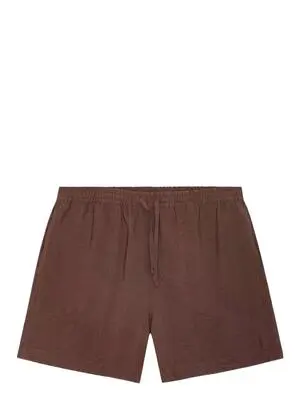 Nn07 Ryder Drawstring Shorts - Brown