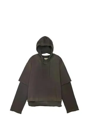 Camper Double-layered Hoodie - Black