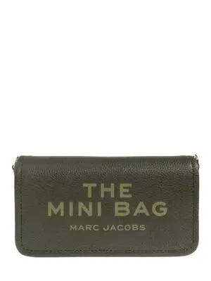 Marc Jacobs Debossed-logo Clutch - Green