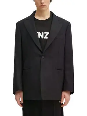 Needles Single-button Long-sleeves Blazer - Black