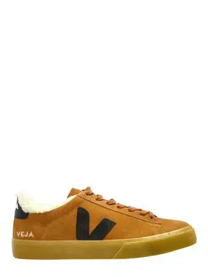 VEJA Suede V-logo Sneakers - Brown