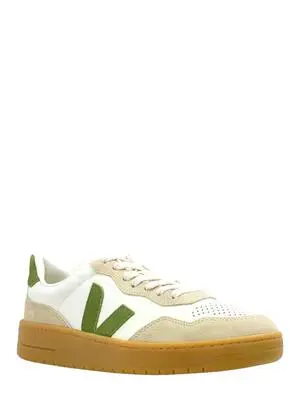 VEJA V-90 Leather Sneakers - White