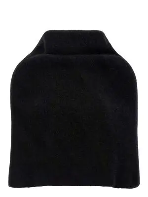 Rick Owens Cowl Hooded-collar Cape - Black