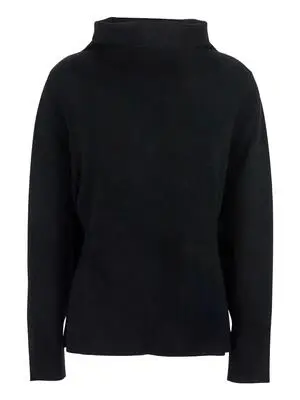 P.a.r.o.s.h Roll-neck Top - Black
