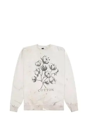 SAINT MXXXXXX Cotton-print Long-sleeves Sweatshirt - Grey