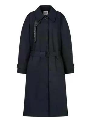 STUDIO TOMBOY Belted Trench Coat - Blue