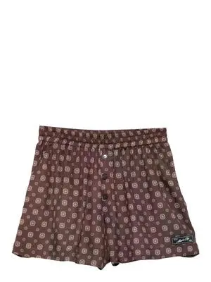 Erika Cavallini Button Detailed Shorts - Brown