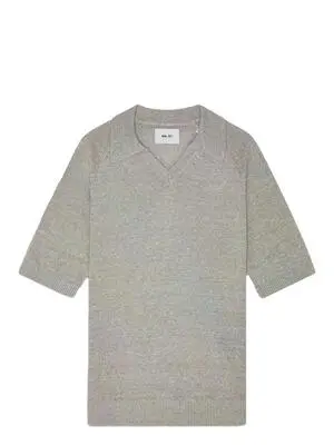 Nn07 V-neck Short-sleeve T-shirt - Grey