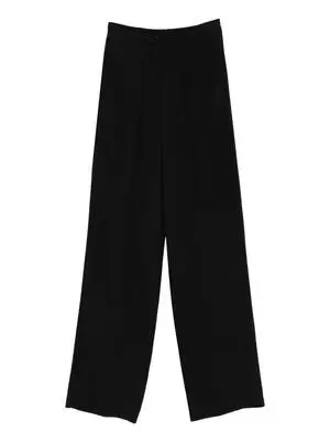Dusan Pleated Front Trousers - Black