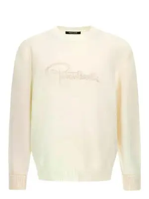 Roberto Cavalli Wool Sweater - Neutrals