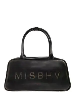 MISBHV Embossed-logo Tote - Black