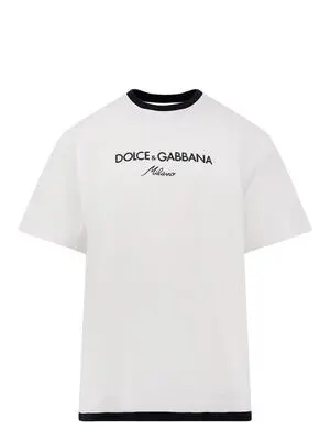 Dolce & Gabbana Cotton Tshirt - White
