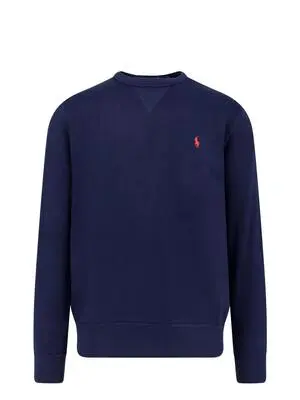 Polo Ralph Lauren Cotton Blend Logo Sweatshirt - Blue
